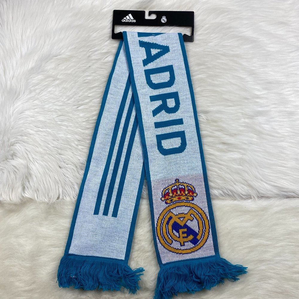 Real Madrid Soccer Futbol Official Fan Scarves Adidas… - Gem